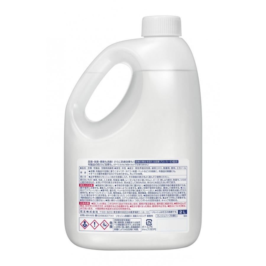 Kao Kao リセッシュ除菌EX 消臭ストロング 業務用 2L×6本入 1箱（6本） : 中村産業株式会社 ヤフー店 - 通販 - Yahoo!ショッピング
