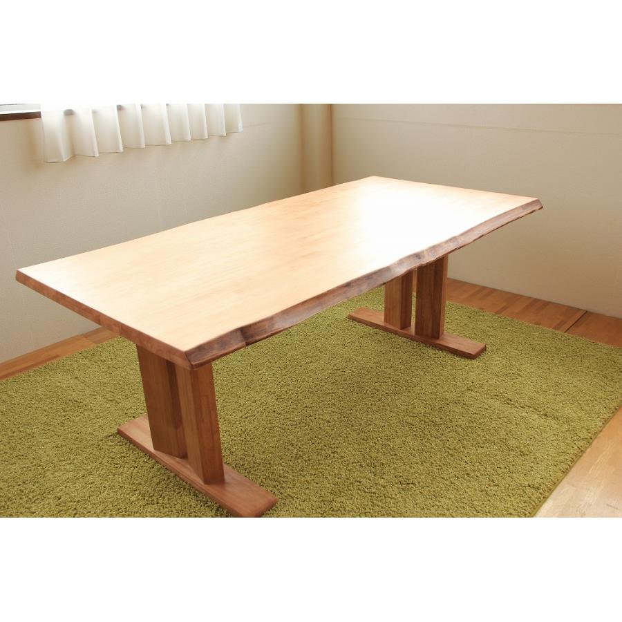 松田家具 ダイニングテーブル デスク 机 無垢 ラバーウッド 木製 松田家具 ダイニングテーブル デスク 机 無垢 ラバーウッド 木製
