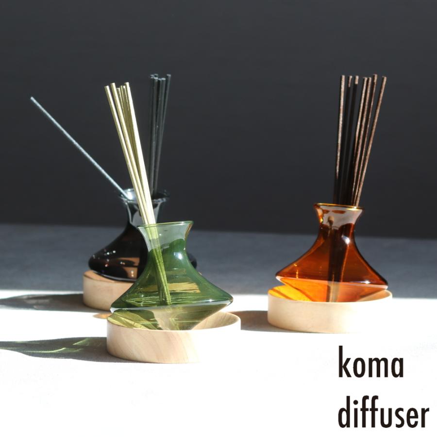 在庫限り終了( ゆらゆらと揺れる独楽のようなディフューザー KOMA コマ ) ホーム フレグランス 芳香剤 おしゃれ シンプル インテリア かっこいい 寝室 : magnet-koma ...