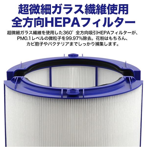 互換品 dyson ダイソン 互換 空気清浄機 交換用フィルター 二層式 HP04 TP04 DP04 HP05 TP05 HEPA 活性炭 フィルター : N-Styleヤフーショッピング店 ...