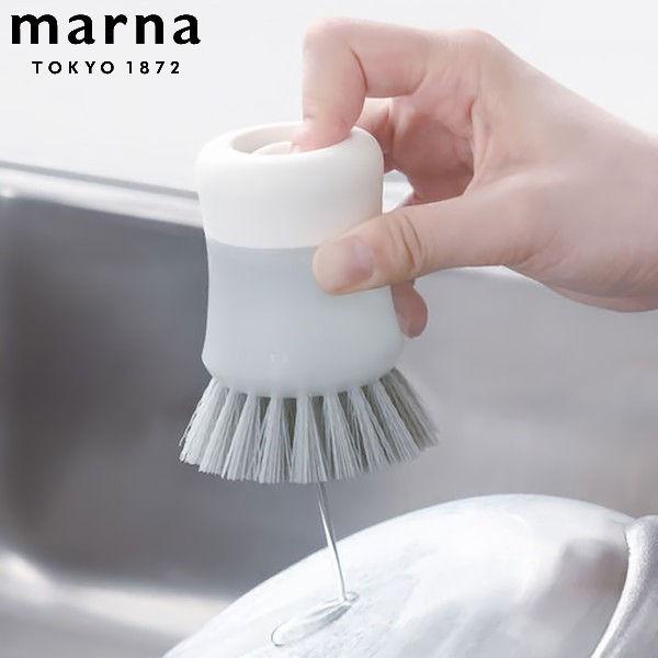 Marna 抗菌 キッチンブラシ ふつう クリア K788CL マーナ : neut tools(ニュートツールズ) - 通販 - Yahoo!ショッピング