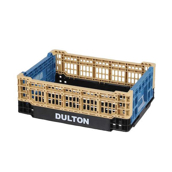 (在庫限り)DULTON フォールディング メッシュストレージ 11L コヨーテ/ブルー (品番：V21-0346CO/BL) FOLDING MESH STORAGE CO/BL ダルトン ...