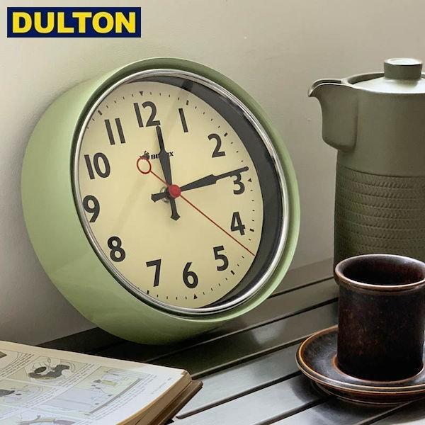 DULTON WALL CLOCK SAGE GREEN (品番：S426-207SGN) ダルトン インダストリアル アメリカン ヴィンテージ 男前 ウォールクロック グリーン ...
