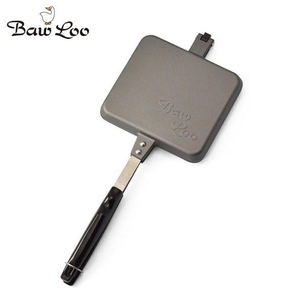 (在庫限り)バウルー サンドイッチトースター シングル ホットサンドメーカー 直火専用 ガス火専用 BAWLOO バウル アウトドア X-BW01 イタリア商事 ZZED : neut ...