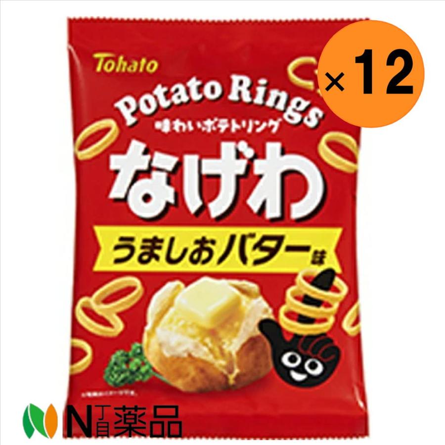 ポテコ 【送料無料】東ハト なげわ うましおバター味 57g×12袋 : N丁目薬品 - 通販 - Yahoo!ショッピング