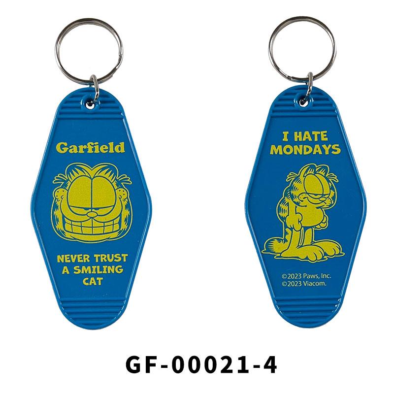 GARFIELD ガーフィールド 猫 HOTEL KEY RING キーホルダー キーリング ホテルタグ ホテルキーホルダー インテリア ...