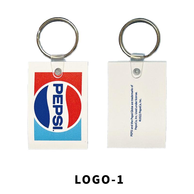 PEPSI ペプシ RUBBER KEYCHAIN LOGO CAN BOTTLE ラバーキーホルダー ラバー キーリング キーチェーン キー ...