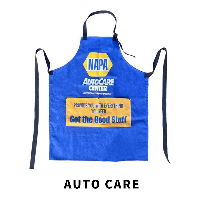 WORK APRON ワークエプロン AUTO CARE NAPA PEP PEPBOYS SINCLAIR USA企業系 丈夫 コットン生地 ...