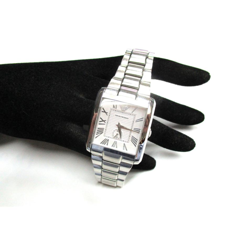 EMPORIO ARMANI ★とちぎ屋！【EMPORIO ARMANI】エンポリオ・アルマーニ AR1643SS スモールセコンド 5気圧 ...