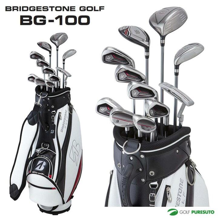 BRIDGESTONE GOLF 新品 在庫品 メンズ ブリヂストン BG-100 BG100 初心者向け Sフレックス キャディバック付き ...