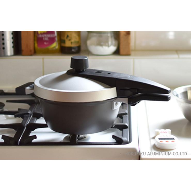 hokua/北陸アルミ EGGFORM 圧力鍋 4.2L IH対応 : 大阪なにわの 鍋工房 - 通販 - Yahoo!ショッピング