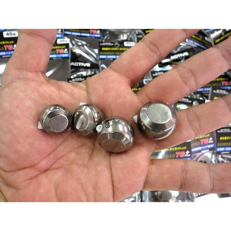 ボンバーヘッドTG 130g ノンペイント/無塗装 : NABURA釣具 - 通販 - Yahoo!ショッピング