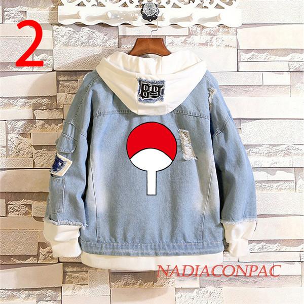 デニムコート NARUTO -ナルト- 春秋服 パーカー ジャケット 長袖 原宿風 デニム フード付き アニメグッズ 柔らかく快適 カジュアル :yahoodx343:NADIACONPAC ...