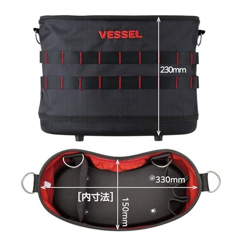 ベッセル(VESSEL) タフフィットバケツM 電工バケツ フック付き TBK-300 : 39way - 通販 - Yahoo!ショッピング