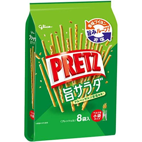プリッツ 旨サラダ 118g(8袋入り) スナック菓子 プレッツェル 香味ブイヨン 岩塩 江崎グリコ glico pretz : 39way - 通販 - Yahoo!ショッピング