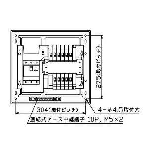 MAG35102IC2 テンパール工業 住宅用分電盤(扉付、IH・エコキュート(1次送り)、10+2、50A) : タロトデンキ - 通販 ...