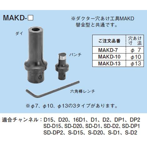 MAKD-13 ネグロス 替金型(MAKE-DP用) : makd-13 : タロトデンキ - 通販 - Yahoo!ショッピング