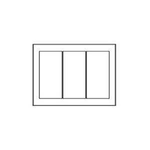 QWP-3(DBM) 神保電器 スイッチプレート3連 : タロトデンキ - 通販 - Yahoo!ショッピング