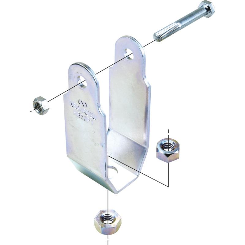 Z-HB50P1-W3 ネグロス HB50P用 下部金具 溶融亜鉛メッキ :Z-HB50P1-W3:タロトデンキ - 通販 - Yahoo!ショッピング