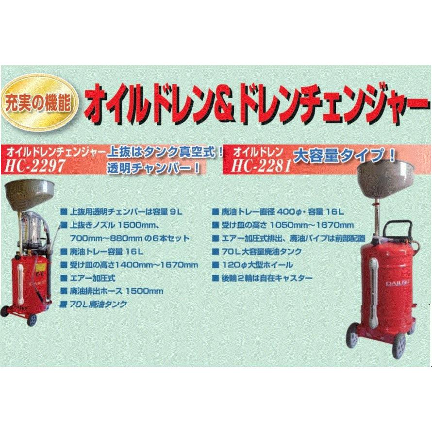 オイルチェンジャー サンコー 直送 オイルタンク HC-2297 70Lタンク 送料無料 : 工具屋ナガサキ - 通販 - Yahoo!ショッピング