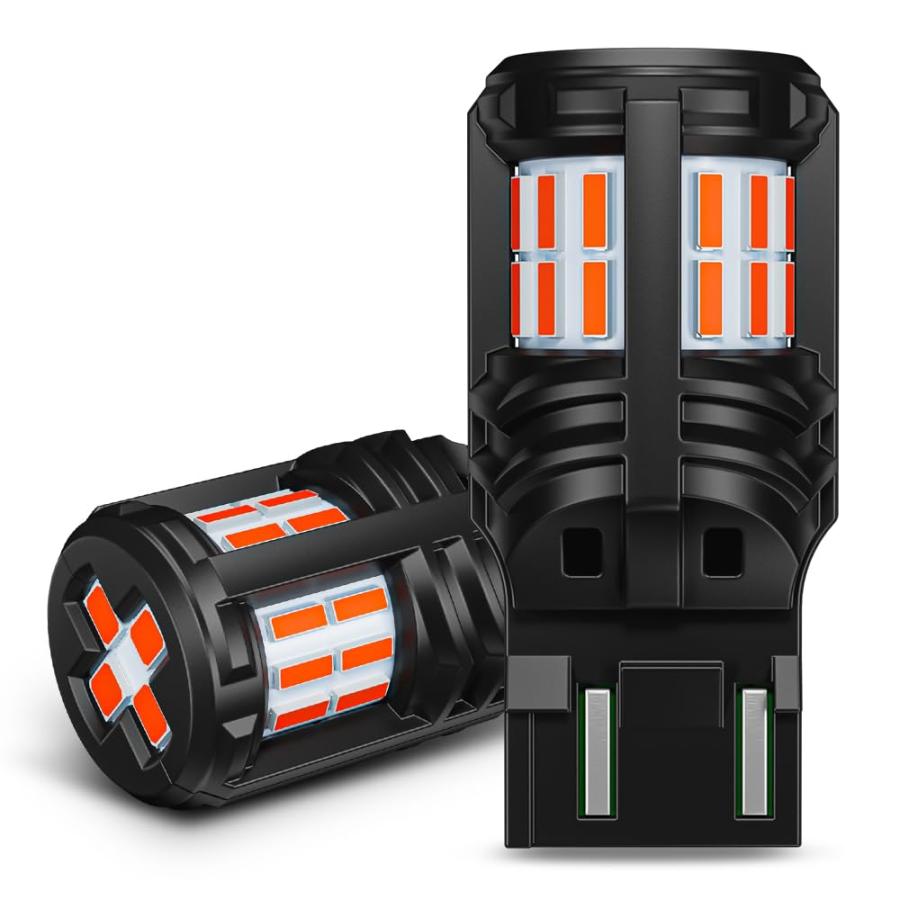 SUPAREE t20 ダブル レッド t20 LED テールランプ ブレーキランプ 明るい t20 LEDバルブ 取付簡単 赤 レッド 2 : 20240426213838-01121 ...