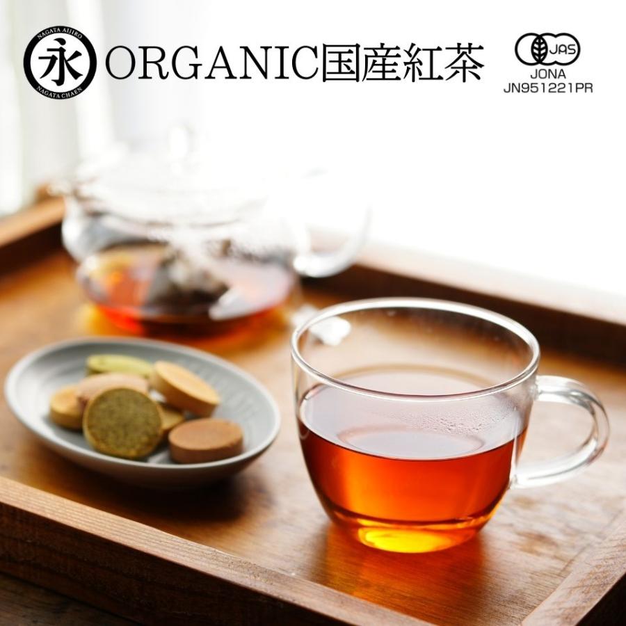 永田茶園 【和紅茶】有機国産紅茶（リーフ）100g オーガニック 有機栽培 有機JAS認定 有機茶 ORGANIC JAPANESE ...