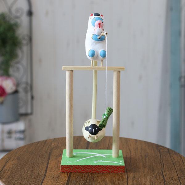 張子 干支巡りやじろべえ 午 ゆらゆら うま 干支飾り お正月飾り 玄関インテリア 縁起物 2026 令和8年 : なごみ - 通販 - Yahoo!ショッピング