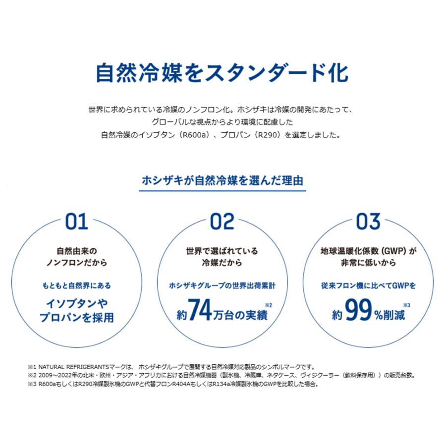 ホシザキ 業務用全自動製氷機 キューブアイスメーカー Pタイプ IM-55P 製氷能力55Kg アンダーカウンタータイプ セル方式 自然冷媒仕様 単相100V : 日用品・消耗品ショップなごみ ...