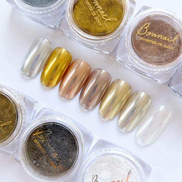 Bonnail リッチシャインパウダー #07 シルキーパール チップ付き : ネイルワールド - 通販 - Yahoo!ショッピング