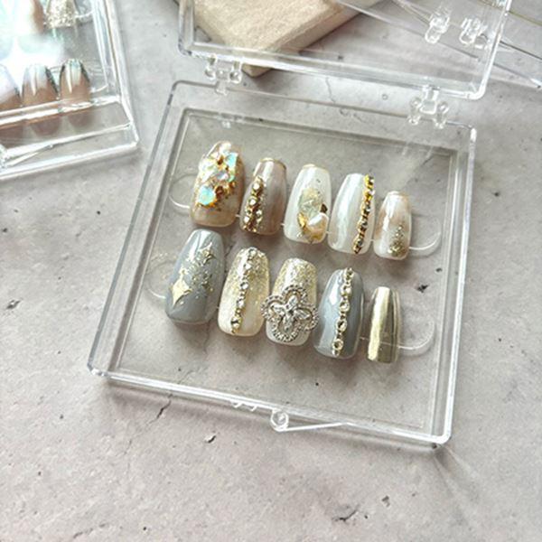 SHAREYDVA アクリル ネイルチップケース 3P 両面テープ付キ : 138254 : ネイルワールド - 通販 - Yahoo!ショッピング