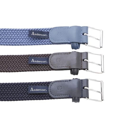 Anderson's アンダーソンズ エラスティック メッシュ ベルト B Anderson's アンダーソンズ エラスティック メッシュ ベルト B