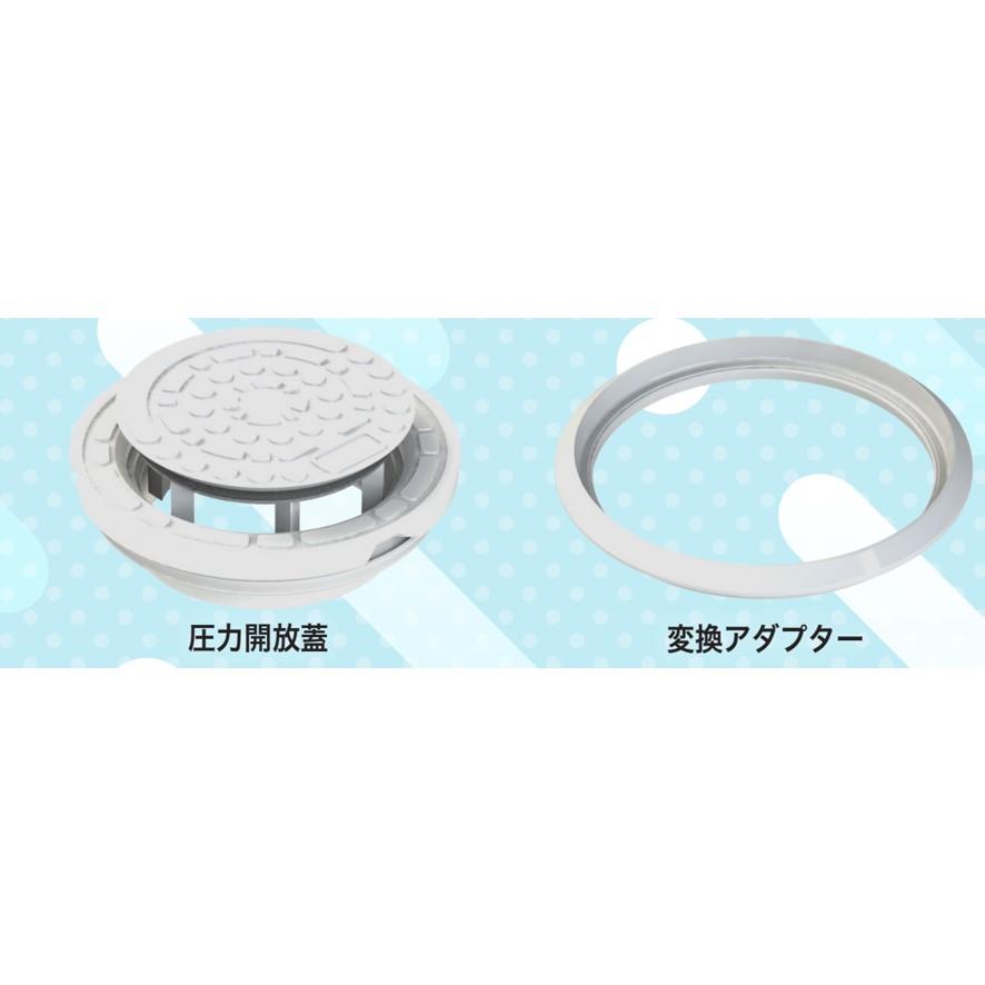前澤化成工業 ACW-AIライト150 後付け圧力開放蓋 マエザワ 下水道・排水・雨水関 ライトシリーズ 変換アダプター 接着剤 硬質塩ビ 57135 (送料区分：A) : プロ工具.com ...