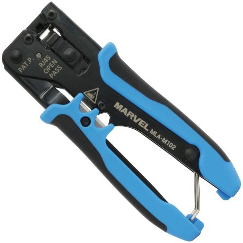マーベル MARVEL MLA-M102 貫通式 モジュラー圧着工具 (送料区分：A) : プロ工具.comヤフー店 - 通販 - Yahoo!ショッピング