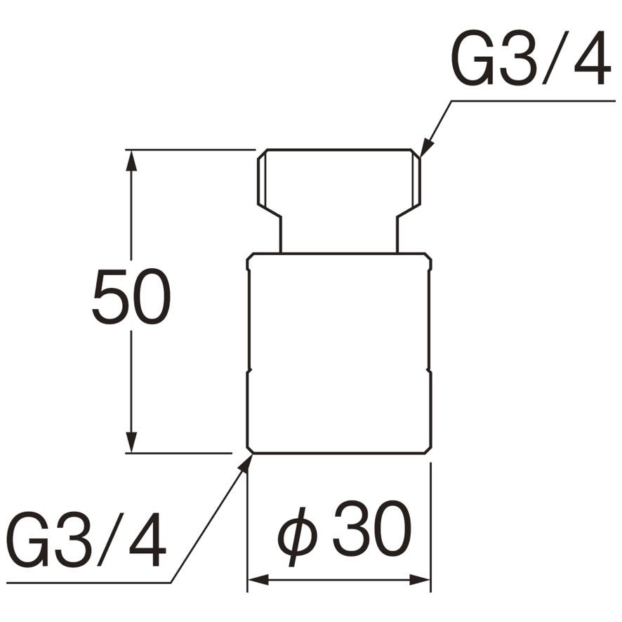 SANEI（水栓金具） SANEI PM100-20 FB洗濯機用アダプター 三栄水栓 (送料区分：A) : プロ工具.comヤフー店 - 通販 - Yahoo!ショッピング