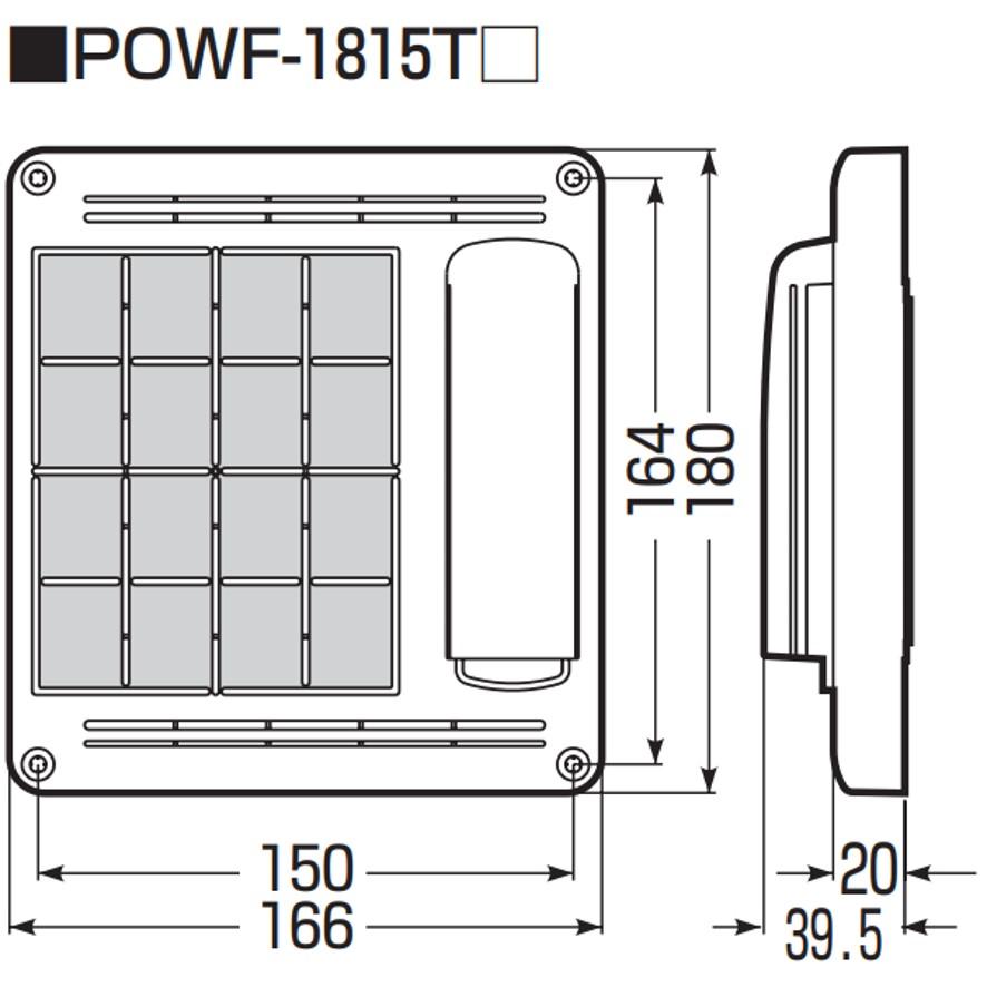 未来工業 POWF-1815TJ 電話保安器用ポリ台 取付自在型 ベージュ ミライ (送料区分：A) : プロ工具.comヤフー店 - 通販 - Yahoo!ショッピング