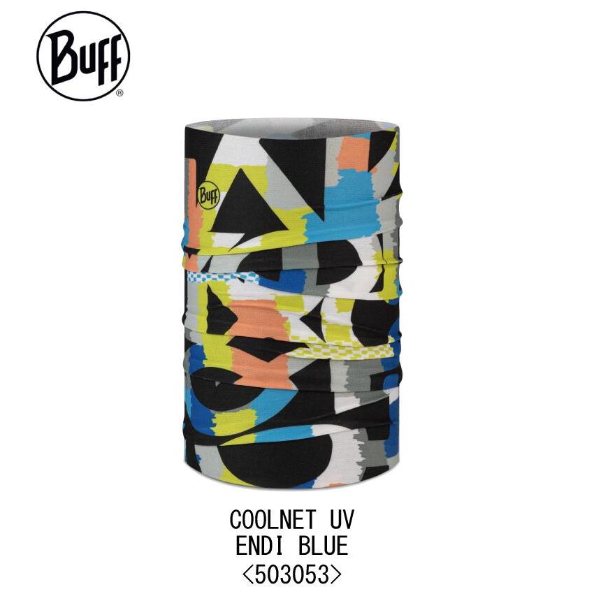 BUFF バフ ランニングマスク ネックチューブ COOLNET UV 503053 ENDI BLUE ネックウォーマー フリーサイズ UPF50 ネコポス発送 : ナカジマスポーツ ...