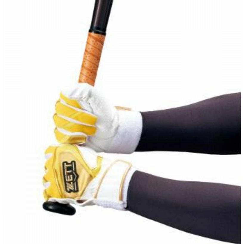 インパクトゼット 野球：ゼット ZETT 限定 バッティンググローブ（両手）インパクトゼット BG19202A 手袋 バッティンググラブ バチグロ【ネコポス発送】【刺繍加工代無料 ...