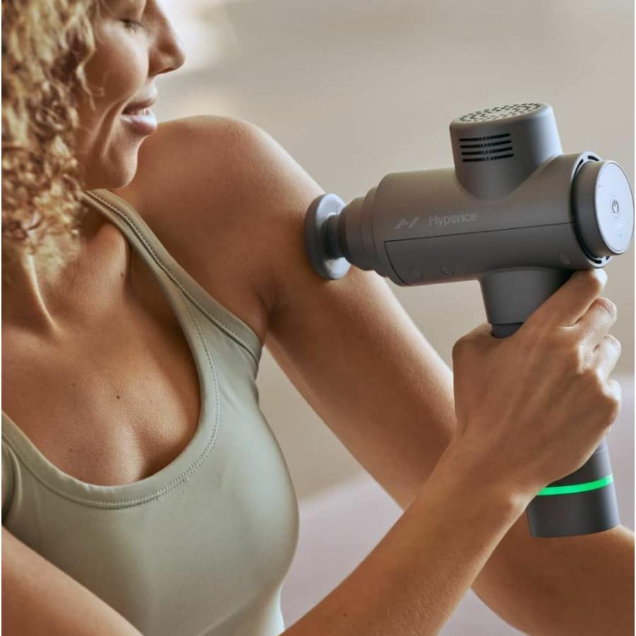 HYPERICE [日本正規販売店] Hyperice Hypervolt2 ハイパーアイス ハイパーボルト トータルボディケア 筋膜リリースガン 静音 軽量 充電式 日本語取扱説明書付き ...