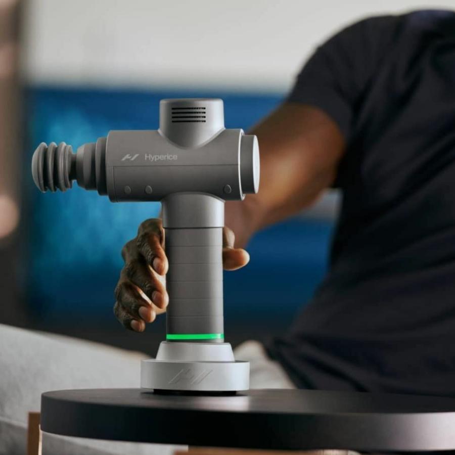 HYPERICE [日本正規販売店] Hyperice Hypervolt2 ハイパーアイス ハイパーボルト トータルボディケア 筋膜リリースガン 静音 軽量 充電式 日本語取扱説明書付き ...