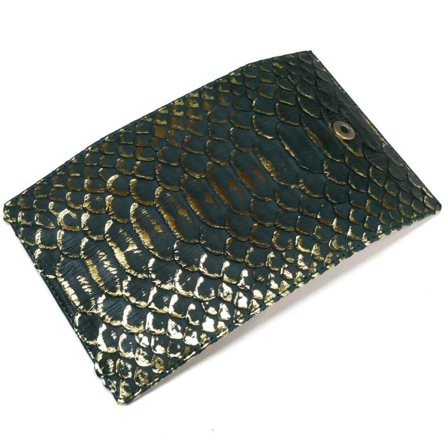 キーケース キーホルダー ダイヤモンド パイソン革 ヘビ革 牛革 5連