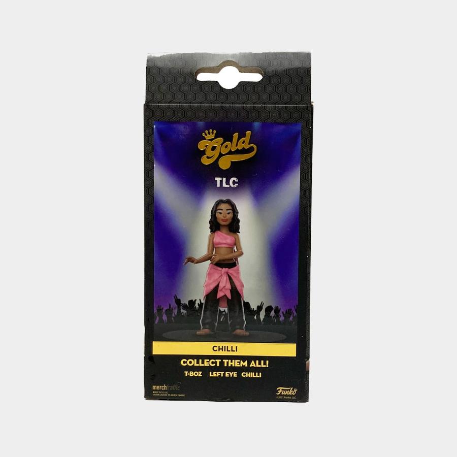 Funko TLC Chilli Vinyl Gold 5 Official Figure 90's R&B 30th アメコミ フィギュア ...