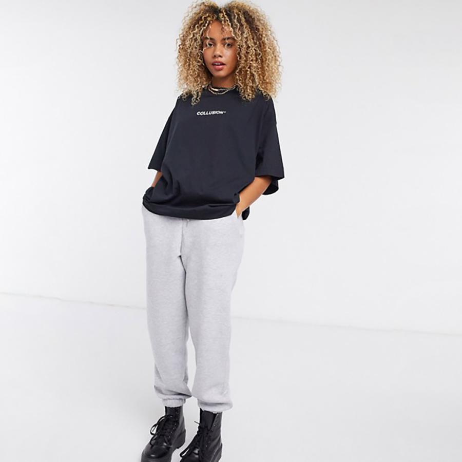 asos 送料無料 即納 Tシャツ メンズ ユニセックス ロゴT バックプリント カジュアル ビックシルエット collusion 黒T : 中野商店 NAKANOSTORE - 通販 ...