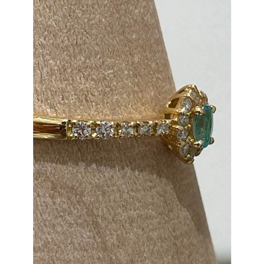 【新品】K18パライバトルマリン0.03ctダイヤ0.13ctリング : 中岡時計宝石店 - 通販 - Yahoo!ショッピング