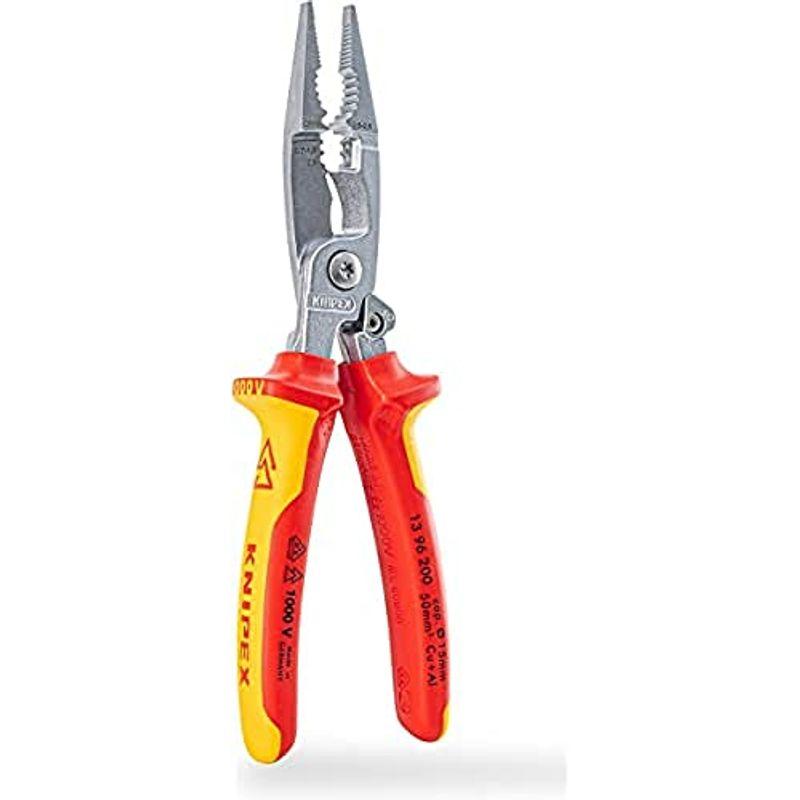 KNIPEX(クニペックス) 1396-200 絶縁エレクトロプライヤー(スプリング付) 1396200 :20220829095108-02024:nakasyou-store2 - 通販 ...