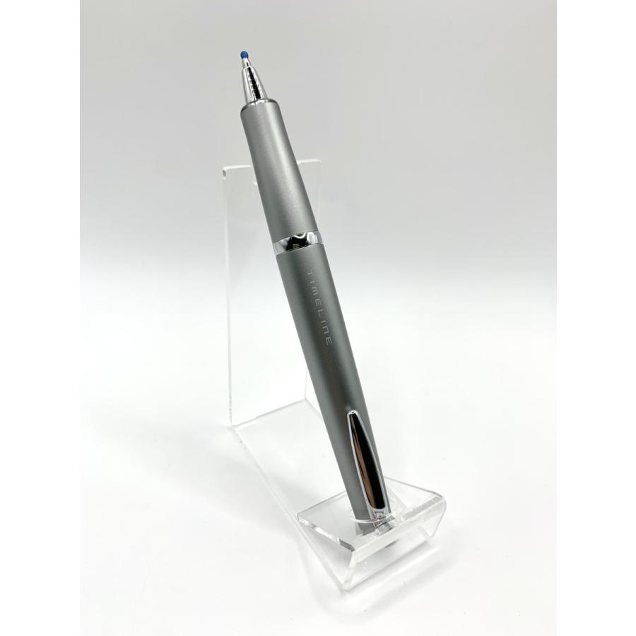 PILOT（文具） PILOT TIMELINE[FUTURE] タイムライン ボールペン 0.7mm チタングレー 回転繰り出し式 : なか ...
