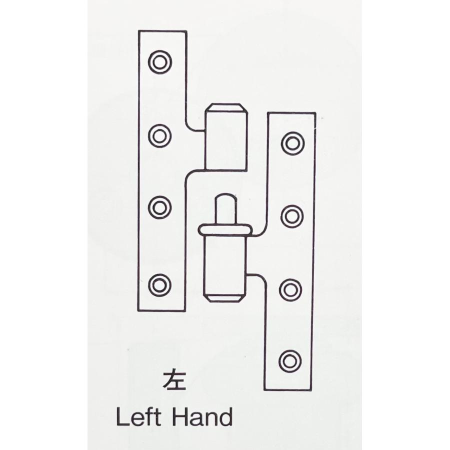 在庫処分！ BEST フランス蝶番 ブロンズ 左 76mm 2000シリーズ 2166 : 中屋金物店 - 通販 - Yahoo!ショッピング