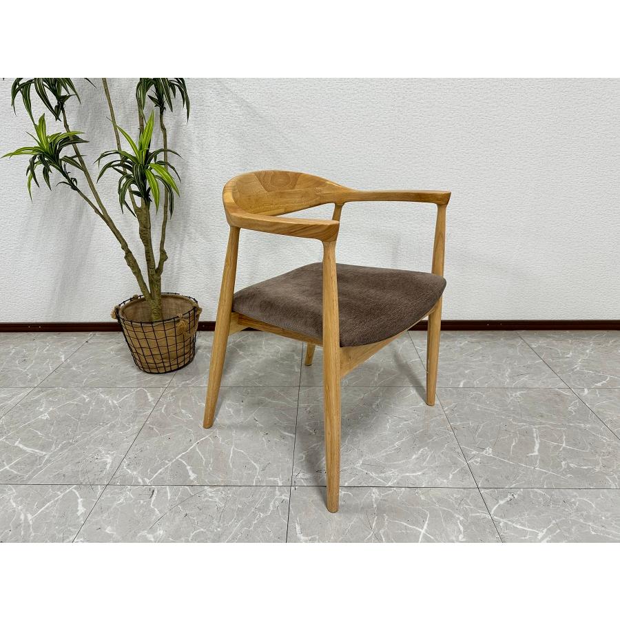 アウトレット ダイニングチェア 肘付き ナチュラル 椅子 1脚 おしゃれ イス いす チェアー ミルト 完成品 現品限り 70121F ...