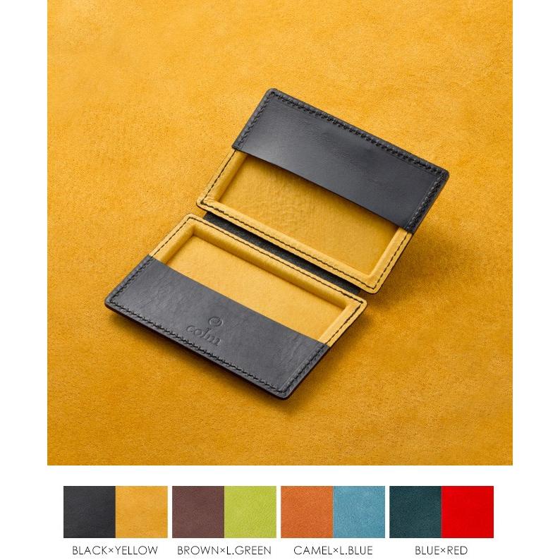 colm コルム レザーカードケース 名刺入れ 本革 日本製 メンズ