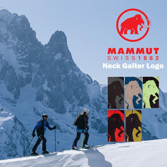 MAMMUT マムート Neck Gaiter Logo ネックゲイター ロゴ ネックウォーマー ヘッドバンド キャップ メンズ レディース ...