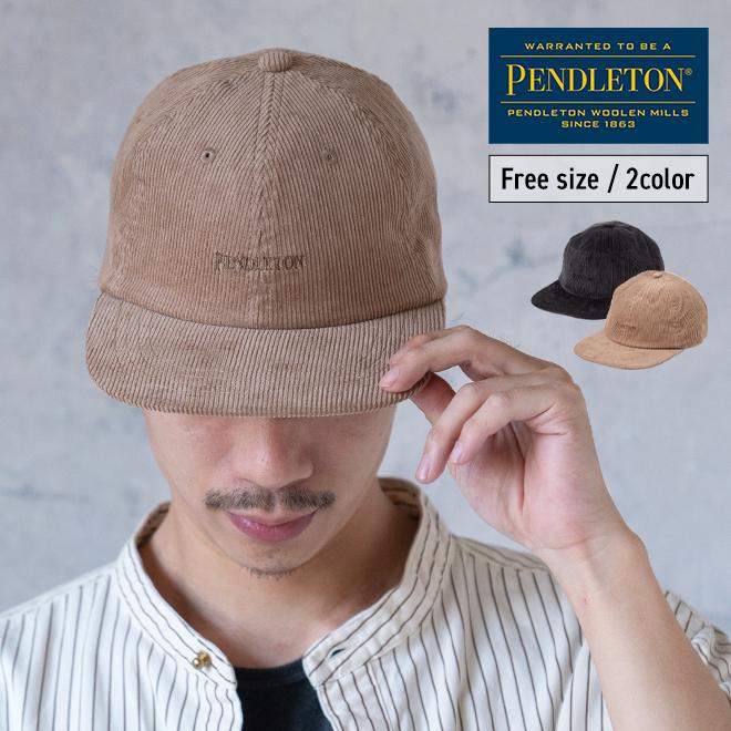 PENDLETON CORDUROY CAP ペンドルトン コーデュロイ キャップ 帽子 冬 秋 キャンプ ブランド 人気 メンズ レディース 暖かい 防寒 チャコール ベージュ ...